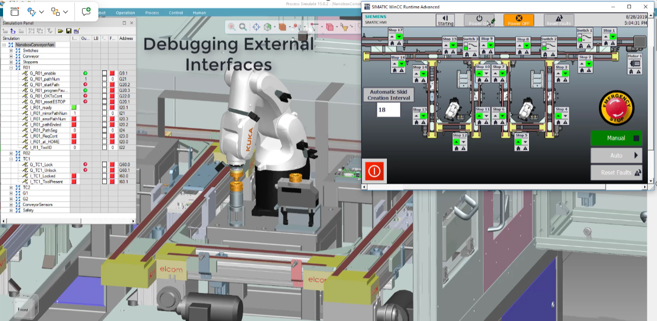 Virtual commissioning in action, different scenarios, and proven ...